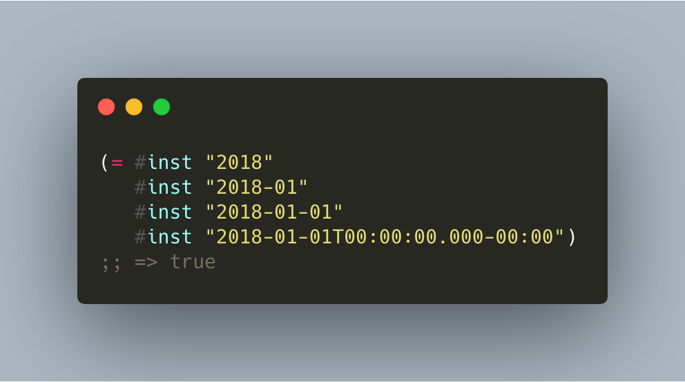 TIL: Clojure #inst Reader Literal Shortcuts · CollBox Engineering